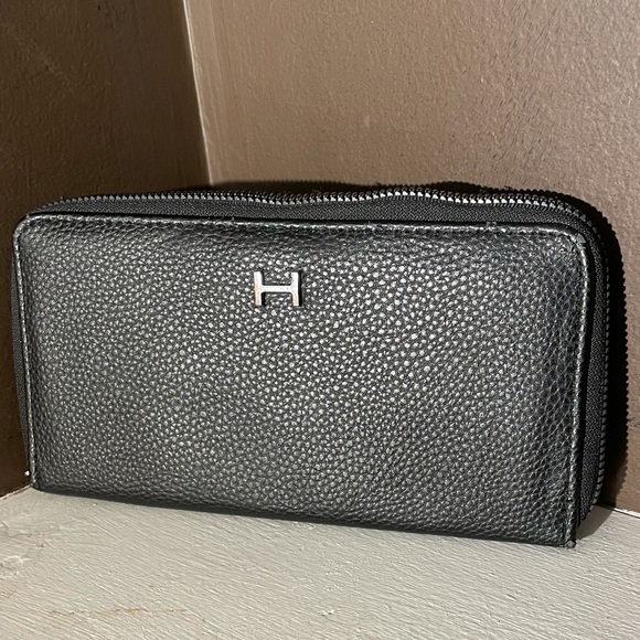 H by Halston | Bags | Halston Zip Around Wallet | Poshmark